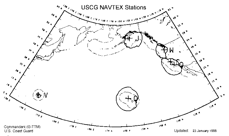NAVTEX Maritime Safety Broadcasts | Navigation Center